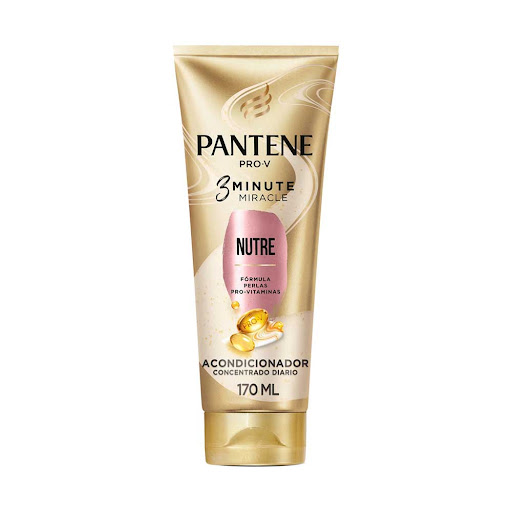 Acondicionador Pantene Pro V 3 Minute Miracles Pearls Nutrición x 170 ml