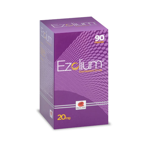 //EZOLIUM 40MG X 90 TABLETAS ESOMEPRAZOL PROCAPS