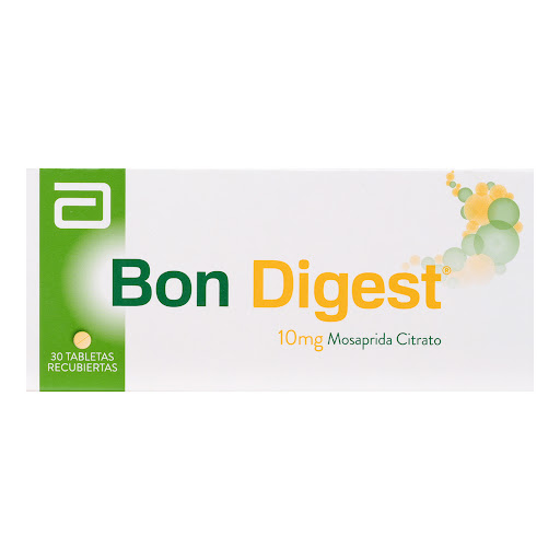 Bon-Digest Mosaprida 10 mg Lafrancol Caja x 30 Tabletas