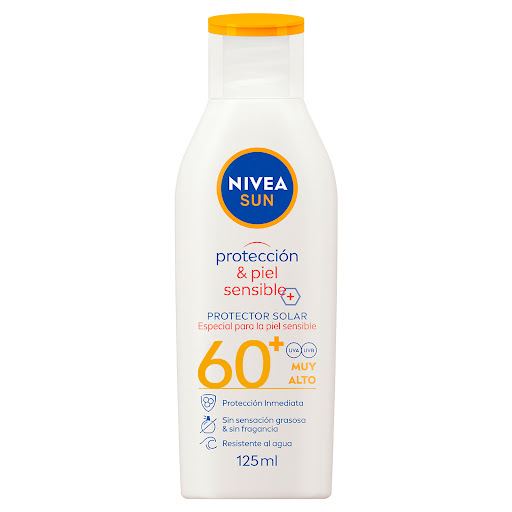 Protector Solar Nivea Sun Protect Sensitive FPS60 x 125 ml