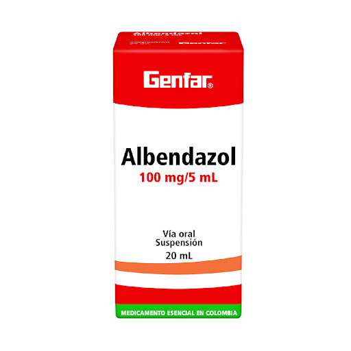 **Albendazol Genfar 100Mg Suspensión Frasco X20Ml.