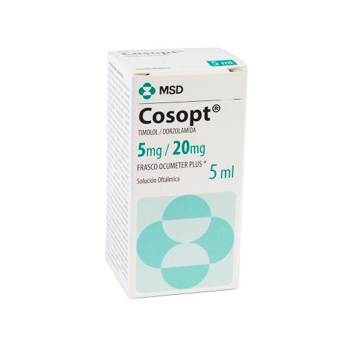 Cosopt 5/20 mg Frasco x 5 ml