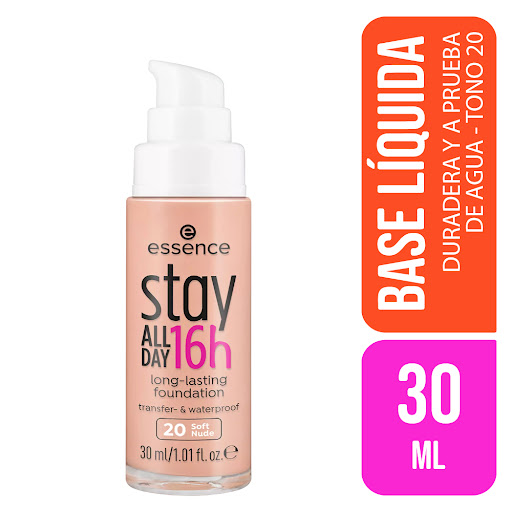 Base Essence Stay All Day Long Lasting Tono #20 x 30 ml