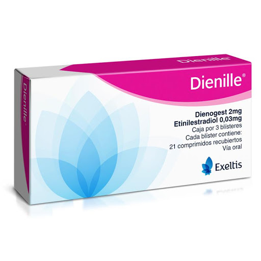 Dienille 2mg/0.03mg Caja x 63 Tabletas undefined