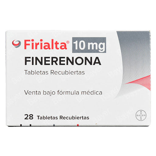 Firialta Finerenona 10 mg Bayer Caja x 28 Tabletas