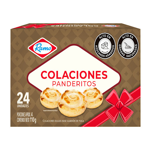 Galletas Ramo Colaciones Panderitos Caja x 110 gr