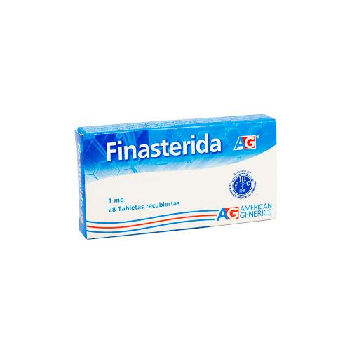 FINASTERIDA AG 1MG TABLETAS CAJA X 28 TAB