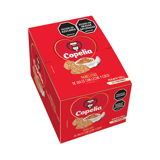 Panelitas Copelia Arequipe Coco Caja x 50 und