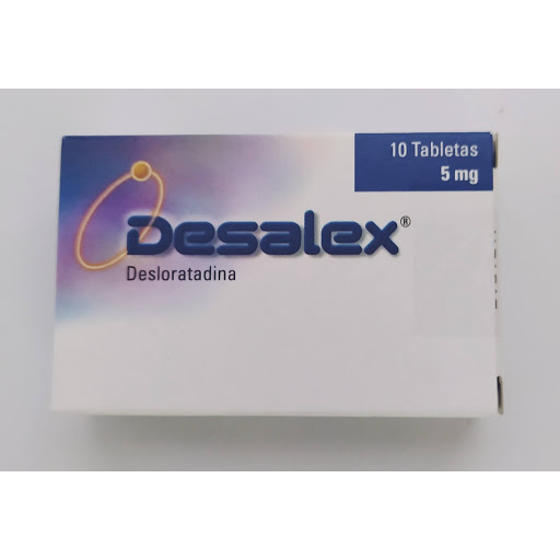 Desalex Desloratadina 5 mg Organon Caja x 10 Tabletas