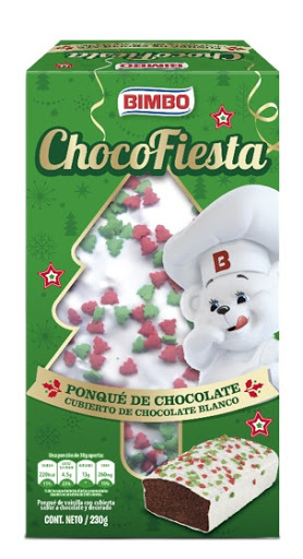 PONQUE CHOCOFIESTA BIMBO CHOCOLATE BLANCO X 220G NAV 2017