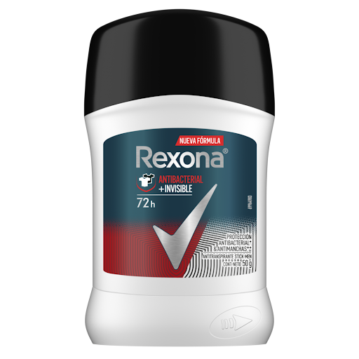 Desodorante Barra Rexona Motionsense Invisible Men 48h x 50 gr