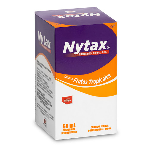 Nytax Nitazoxanida 100mg/5ml Procaps Frasco x 60 ml