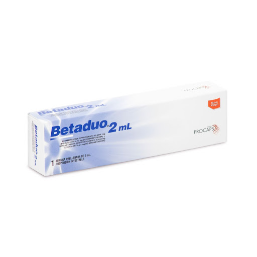 **BETADUO 2ML JERINGA PRELLENADA CAJA X1UND. PROCAPS BETAMETASONA