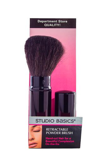 BROCHA STUDIO BASICS RETRACTABLE POWDER BRUSH X1UND