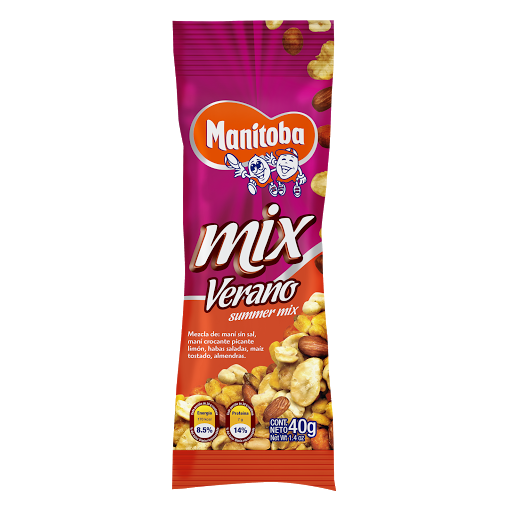 Maní Manitoba Mix Verano x 40 gr
