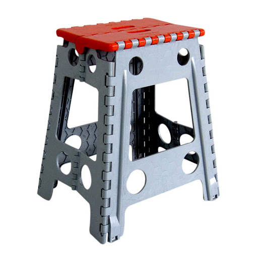 Solo Online Butaco Vanyplas Plegable Color Plata Naranja X 1 Unidad