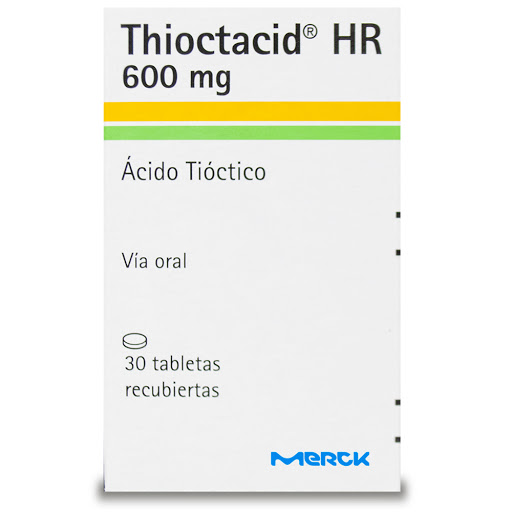 Thioctacid HR 600 mg Caja x 30 Tabletas undefined