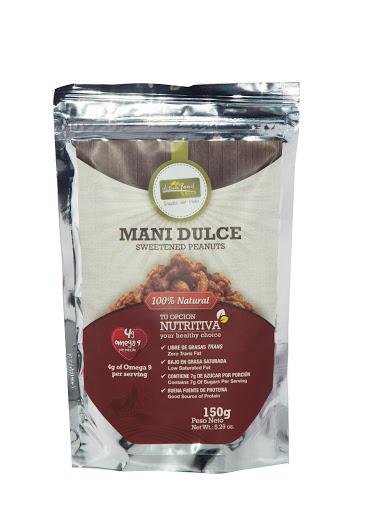 MANÍ DIPSA FOOD DULCE 100% NATURAL OMEGA PAQUETE X150G.
