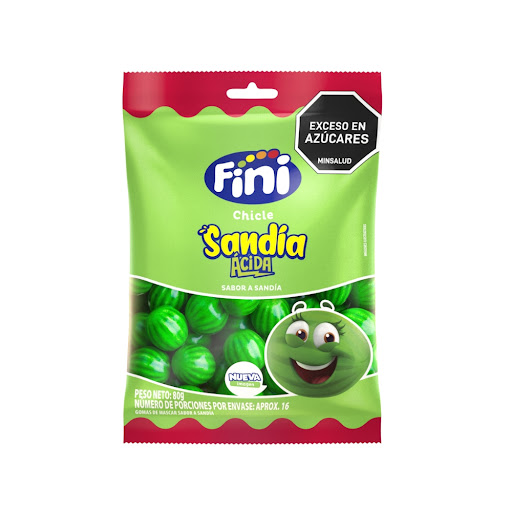 Chicle Fini Sandía Paquete x 80 gr