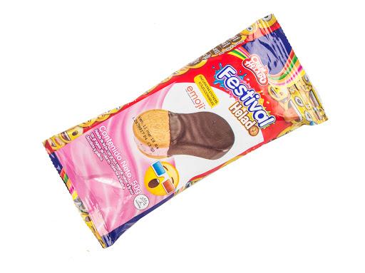 HELADO CREM HELADO FESTIVAL EMOJI FRESA X50G.