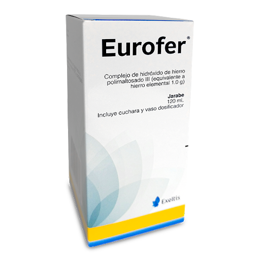 Eurofer 3.6g Jarabe Frasco x 120 ml