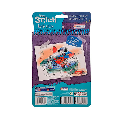 Libreta Mágica Stitch x 1und