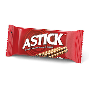 Barquillos Rellenos De Chocolate Astick x 1 und
