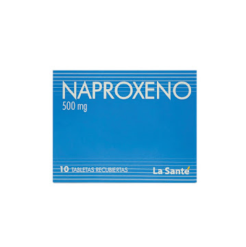Naproxeno La santé 500 MG Caja x 10 Tabletas