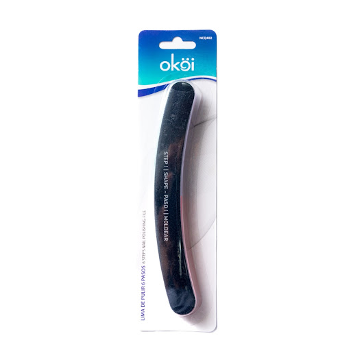 Lima De Pulir Okoi 7 Pasos Nail Polishing File 7 Steps x 1 und