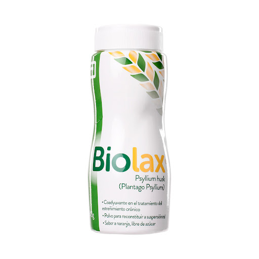 Biolax Fibra Natural Psylium Husk Granulado Frasco x 340 gr