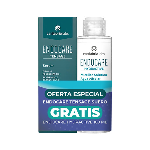 Kit Endocare Tensage Sérum x 250 ml + Endocare Hydractive Agua Micelar ...
