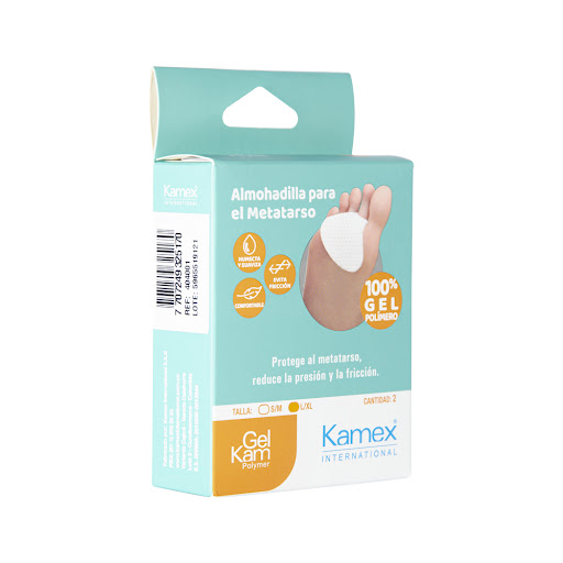 Almohadilla Metatarso Kamex Gel Talla L-Xl x 2 und