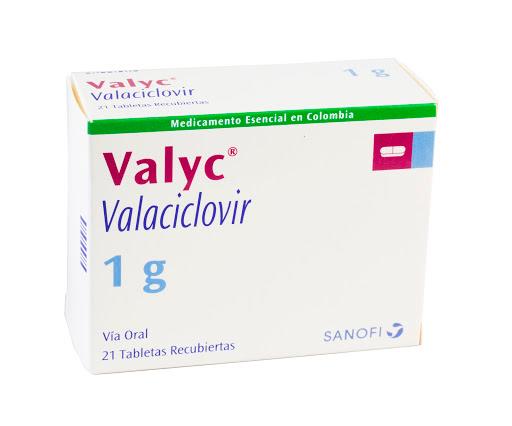 VALYC 1G TABLETAS CAJA undefined