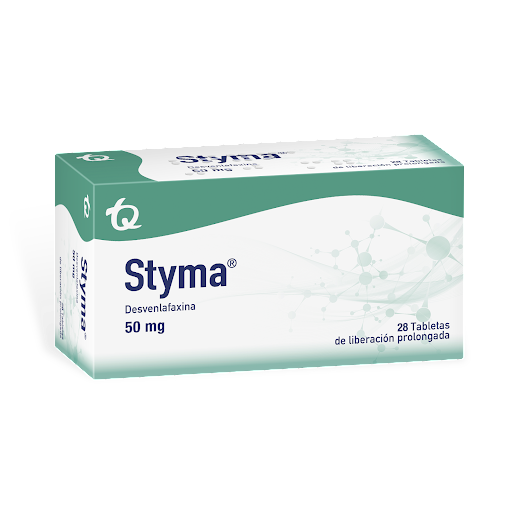 Styma Desvenlafaxina 50 mg Tecnoquimicas Caja x 28 Tabletas