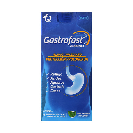 Gastrofast Advance Sabor A Menta Frasco x 240 ml