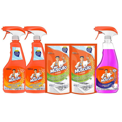 Kit Limpieza Total Cocina Mr Musculo Mr Musculo Combo x 5 Desengrasante ...