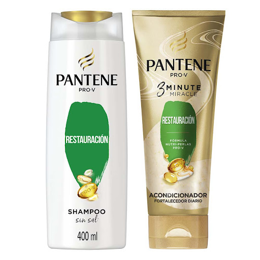 Shampoo + Acondicionador Pantene Pro-V Restauración 400 ml/170 ml x 2 und