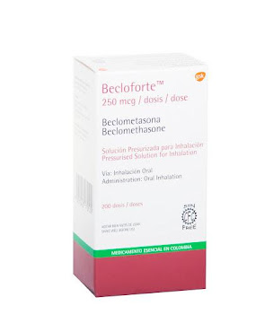 BECLOFORTE 250MCG undefined