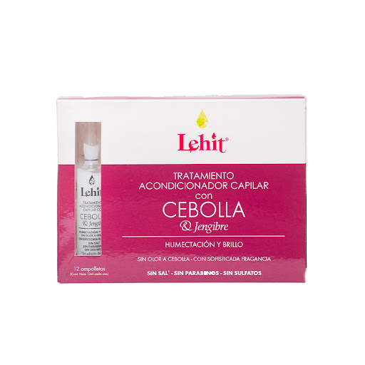 Ampolleta Lehit Cebolla Y Jengibre x 13 ml