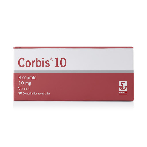 Corbis 10 mg Caja x 30 Tabletas