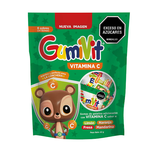 Gumivit C Multivitaminico P Sachet x 6 Sobres