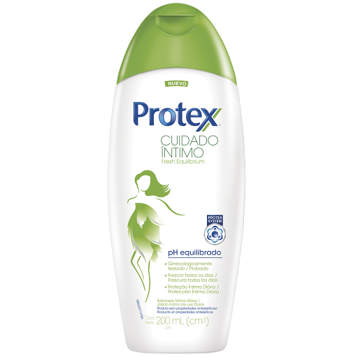 JABÓN ÍNTIMO PROTEX CUIDADO ÍNTIMO FRESH EQUILIBRIUM X200ML.