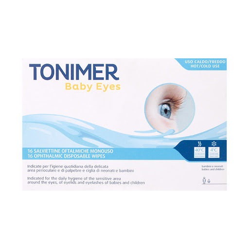 Tonimer Baby Eyes Toallitas Oftálmicas Caja X 16 Sachets