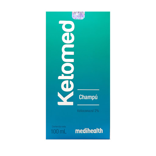 Ketomed 2% Shampoo Frasco x100ml MEDIHEALTH Ketoconazol