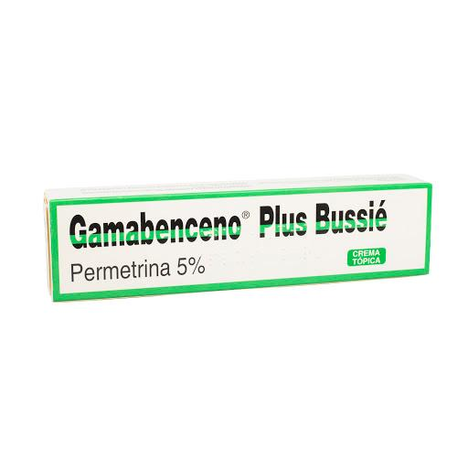 Gamabenceno Plus Permetrina 5% Bussie Crema Tubo x 60 gr