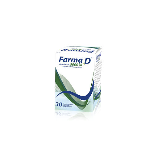 Vitamina D 5000 Ui Farma Frasco x 30 Cápsulas