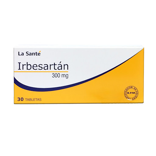 //Irbesartan La Sante 300mg x 30 tabletas