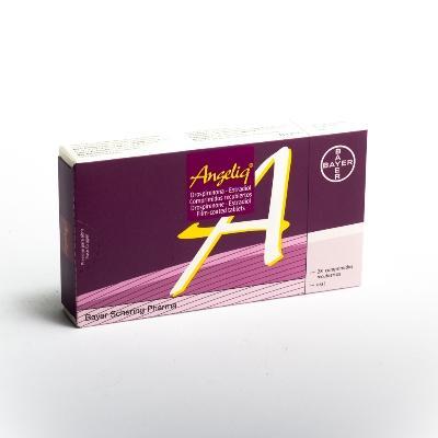 Angeliq A Drospirenona + Estradiol 2/1mg Bayer Caja x 28 Comprimidos