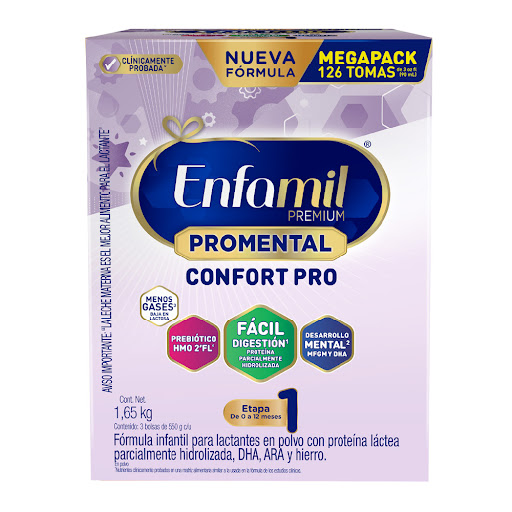 Fórmula Infantil Enfamil Premium Promental Confort Pro Etapa 1 x 1650 gr