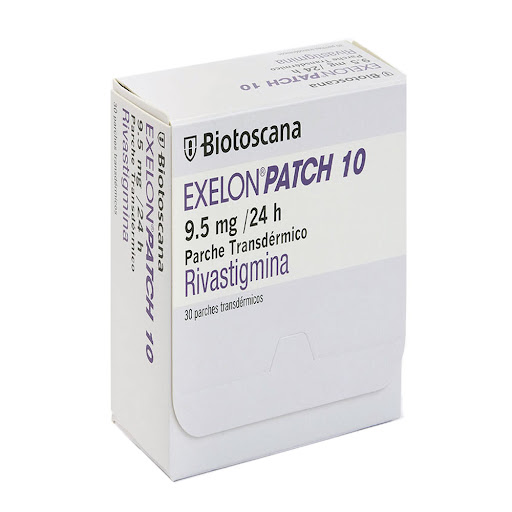 Exelon Patch 10 Rivastigmina 9.5 mg Novartis Caja x 30 Parches